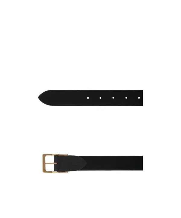 Burberry Check Pattern Buckle Belt