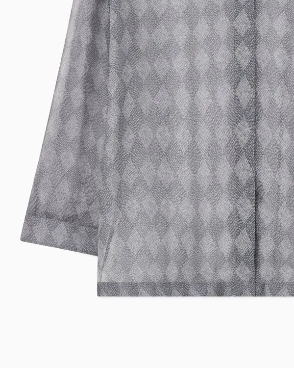 Giorgio Armani Button-up High Neck Shirt