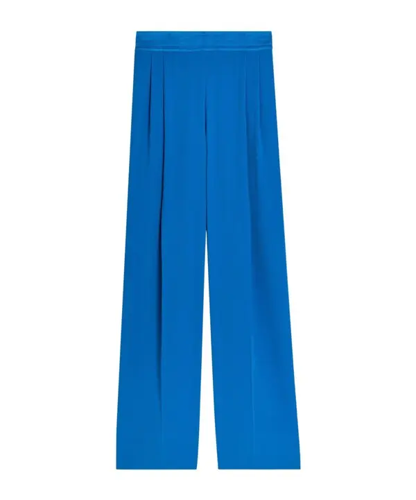 JOSEPH High-waisted Wide-leg Casual Pants