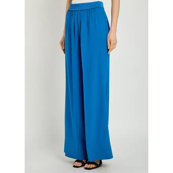 JOSEPH High-waisted Wide-leg Casual Pants