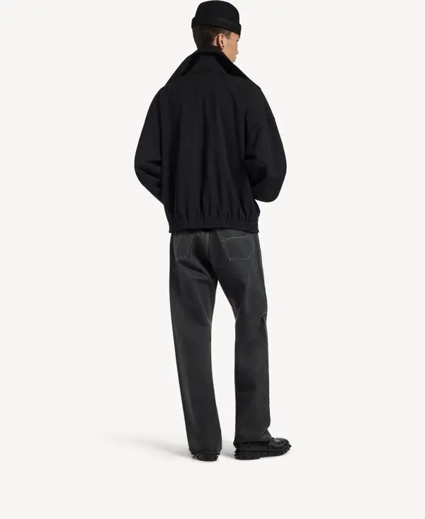 Balenciaga Zip-up Jersey Jacket