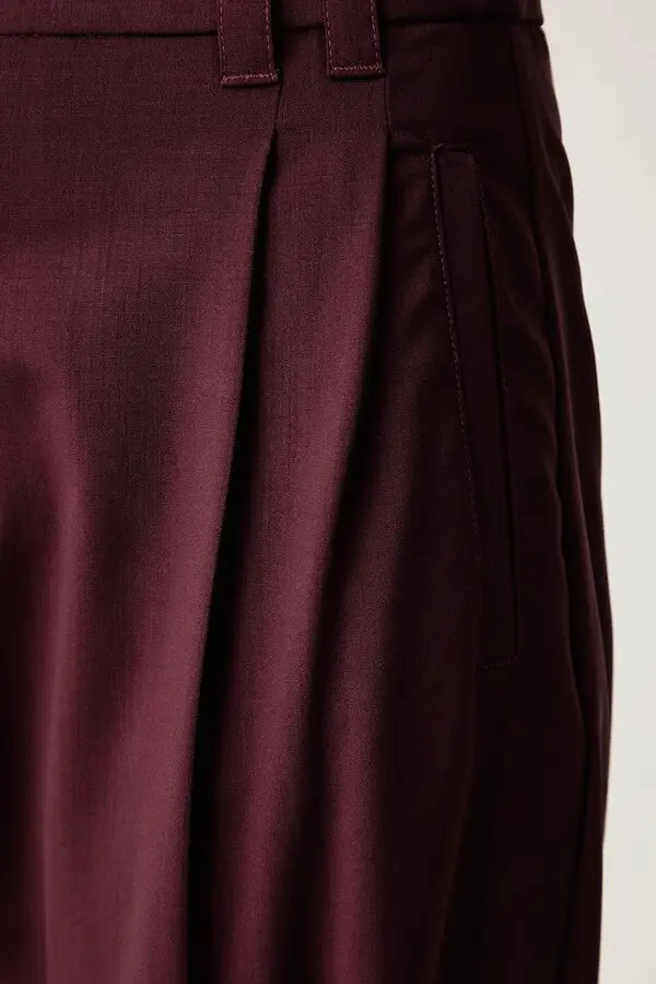 Marella High-waisted Casual Trousers