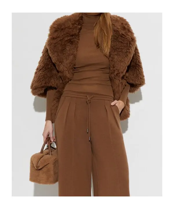 Max Mara Long-sleeved Turtleneck Knit Top