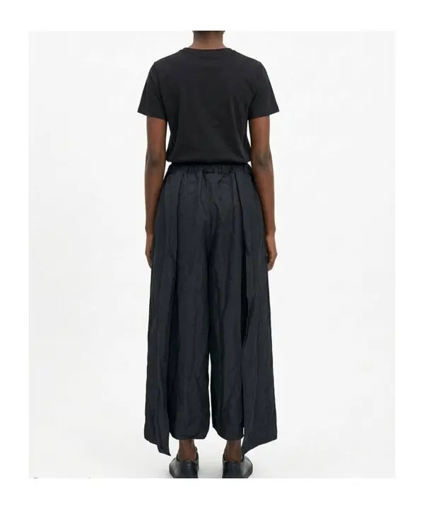 Comme Des Garçons Wide-leg Drawstring Trousers