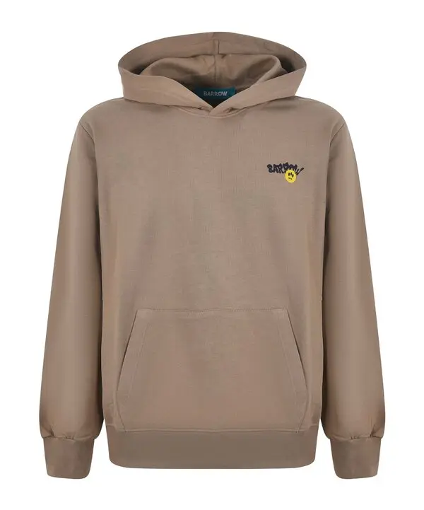 BARROW Graphic-print Pouch-pocket Hoodie