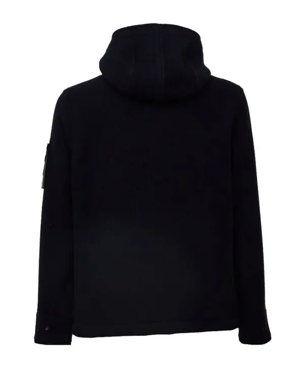 Stone Island Logo Patch Toggle-fastened Hooded Jacket