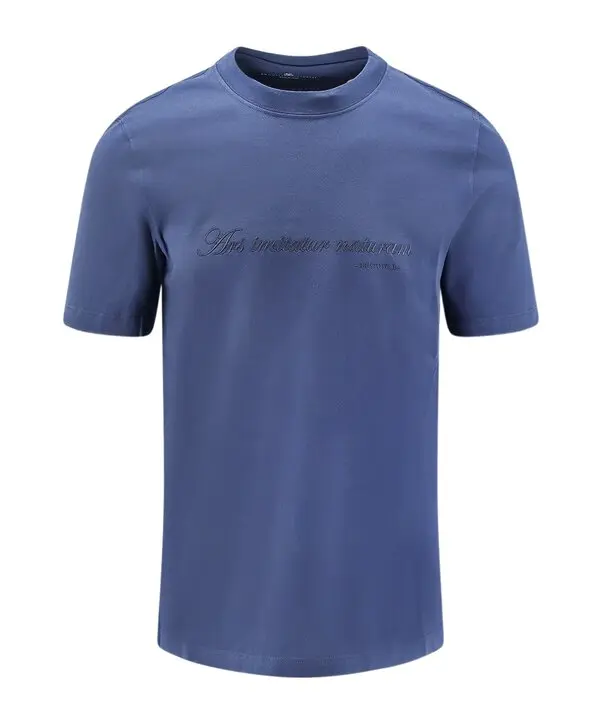 Brunello Cucinelli Embroidered Logo T-shirt