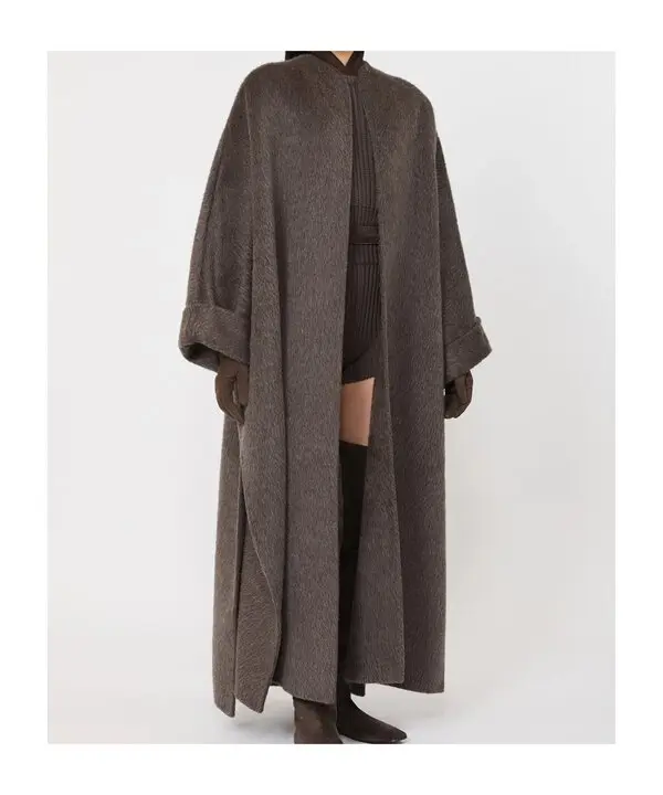 Max Mara Wool And Cashmere Ribbed Jumper Mud