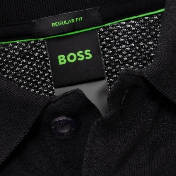 Hugo Boss Logo Cotton Polo Shirt