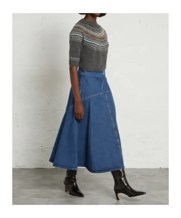 Max Mara Fair Isle Knitted Sweater
