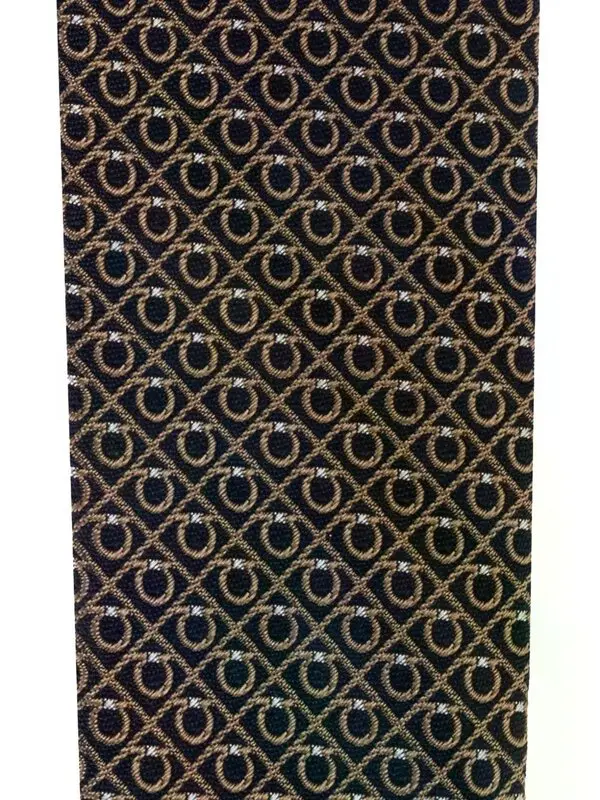 FERRAGAMO Gancini Jacquard Tie