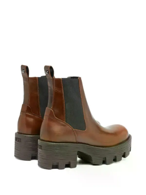 DIESEL® D-hammer-chelsea Boots In Leather