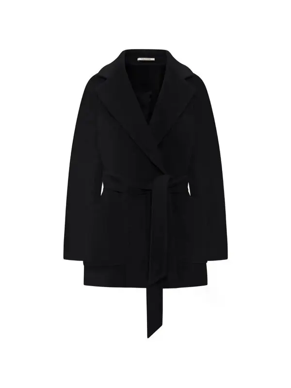 Tagliatore Belted Wool Coat