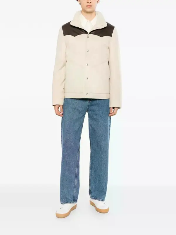 Brunello Cucinelli Contrast-collar Padded Jacket