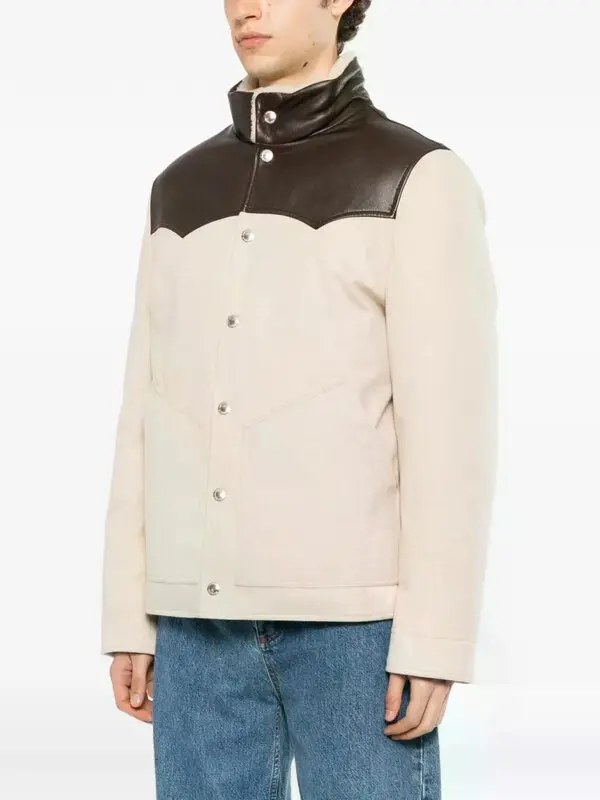 Brunello Cucinelli Contrast-collar Padded Jacket
