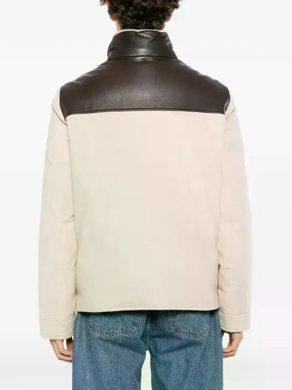 Brunello Cucinelli Contrast-collar Padded Jacket