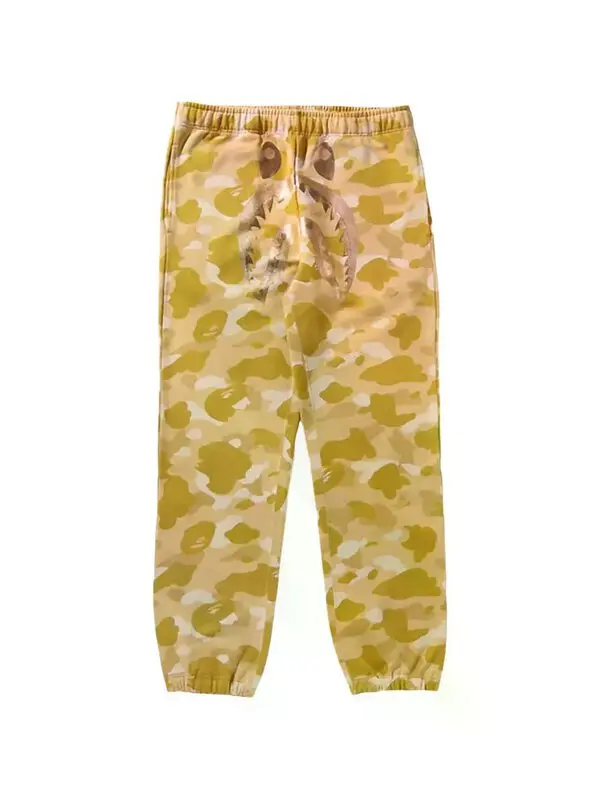 A BATHING APE Color Camo Shark Track Pants