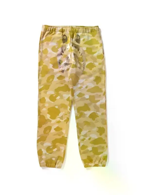 A BATHING APE Color Camo Shark Track Pants
