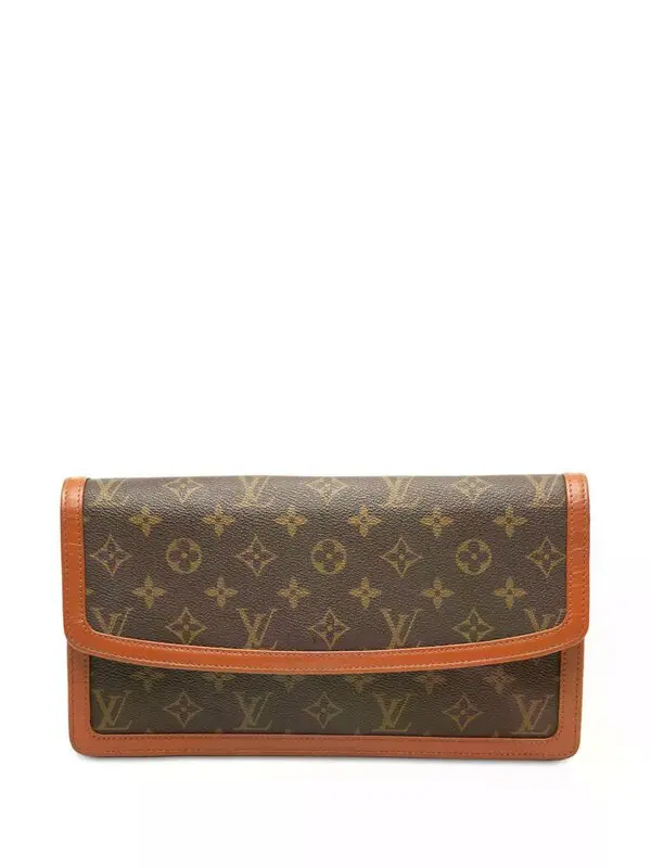 LOUIS VUITTON 1994 Monogram Pochette Dame Gm Clutch Bag