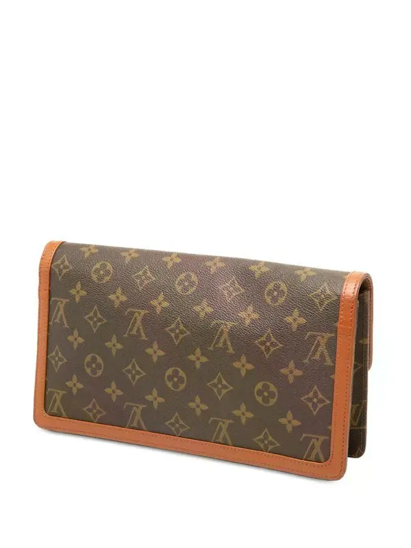 LOUIS VUITTON 1994 Monogram Pochette Dame Gm Clutch Bag