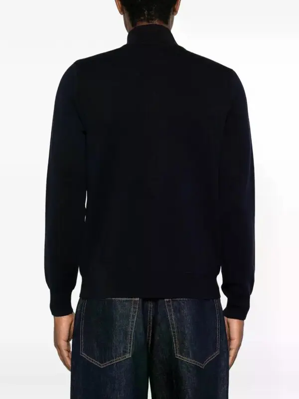 FILIPPO DE LAURENTIIS Button-up High-neck Sweater