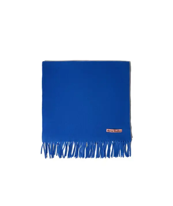 Acne Studios Wool Scarf - Blue