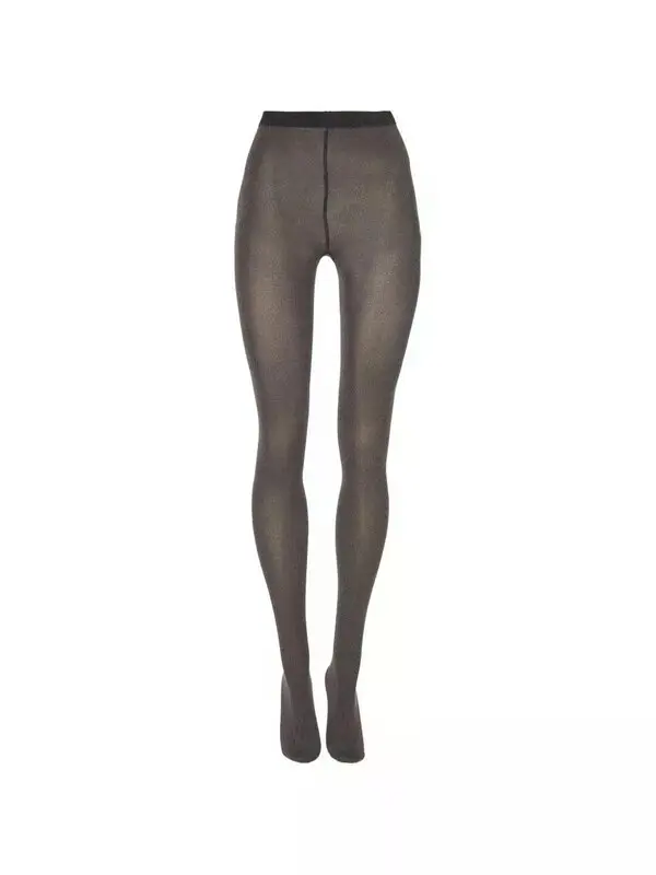 Wolford Cotton Velvet Tights - Black