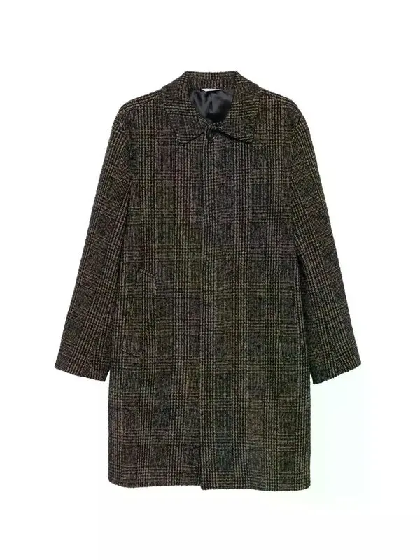 MANUEL RITZ Prince Of Wales Bouclé Coat