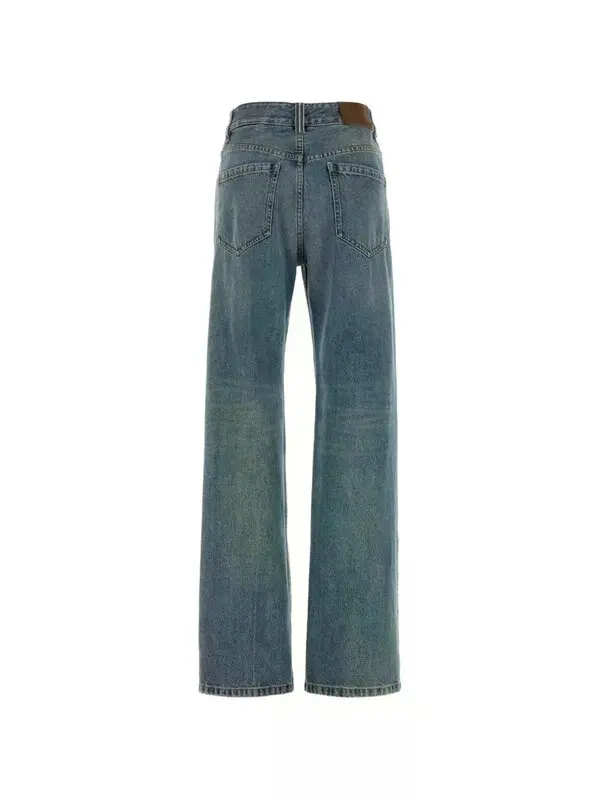 Brunello Cucinelli Authentic Faded Straight-leg Jeans