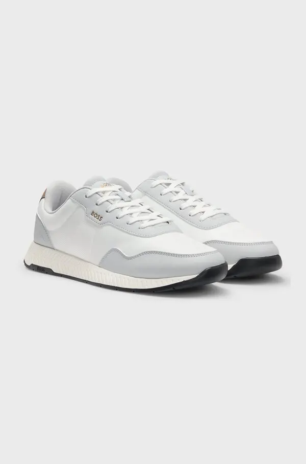 Hugo Boss Titanium Lace-up Low-tops