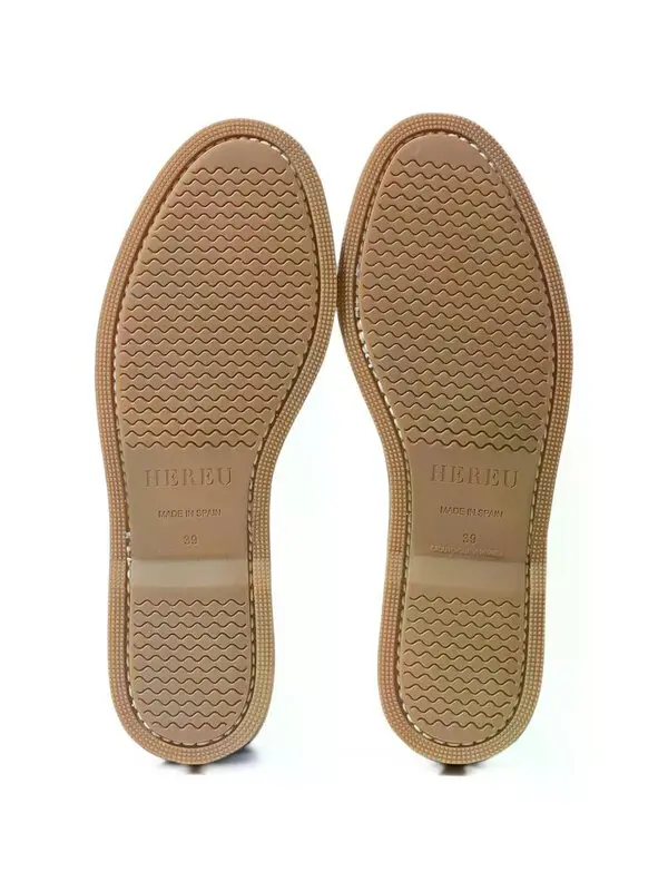 Hereu Interwoven Lace-up Boat Shoes