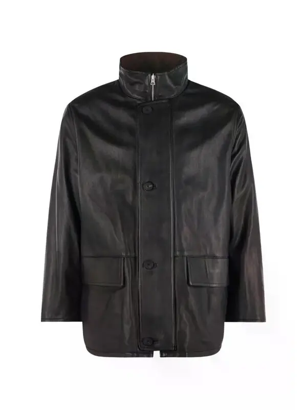 Auralee Reversible High-neck Jacket