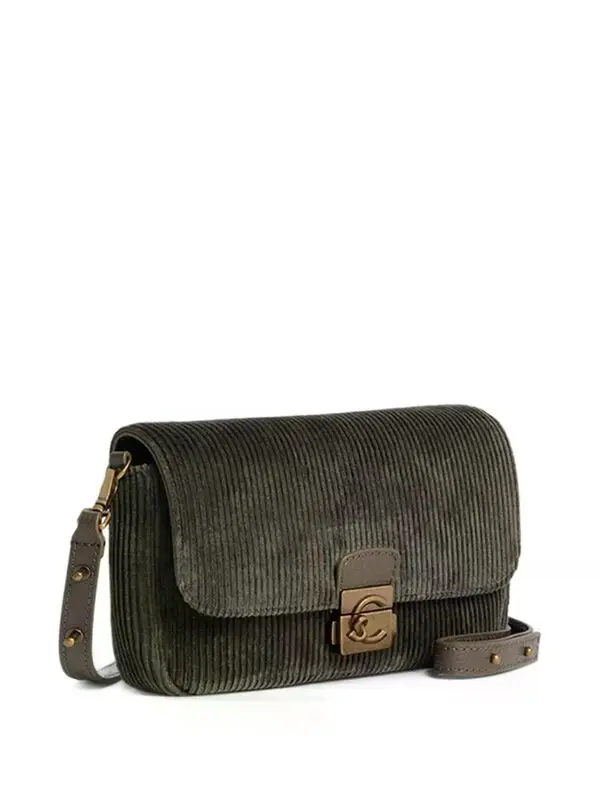 COCCINELLE Mini C-me Corduroy Cross Body Bag