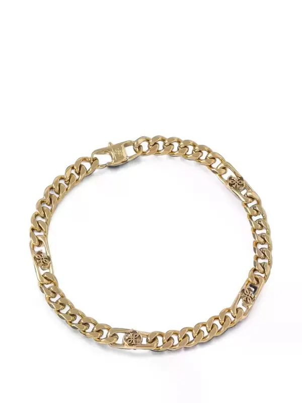 Guess Logo-plaque Curb-chain Bracelet