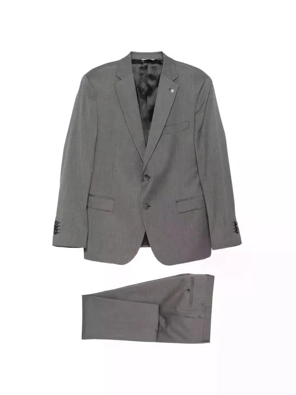 MANUEL RITZ Single-breasted Notch-lapel Suit