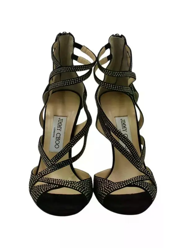 JIMMY CHOO Dome Diamante-embellished Sandals
