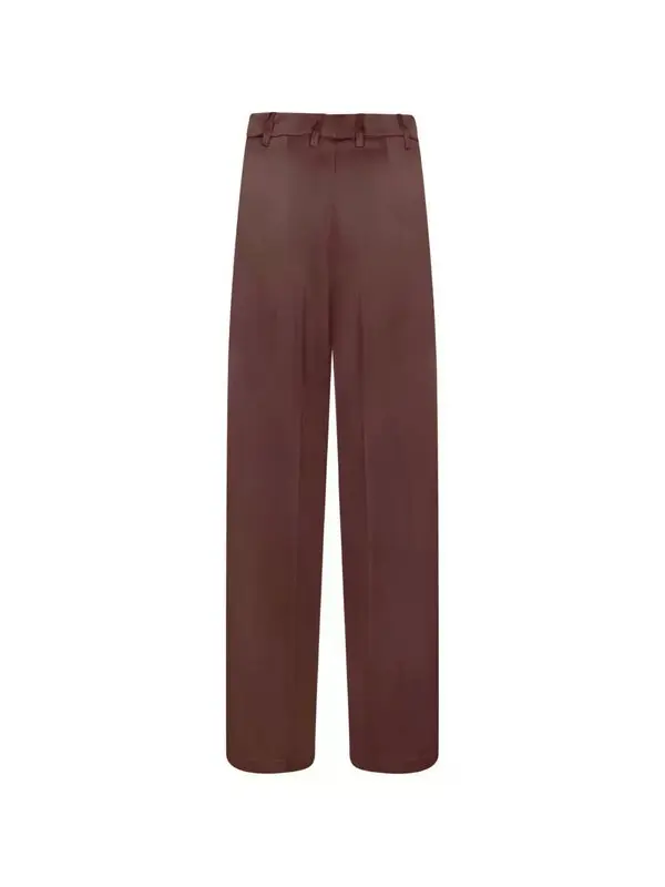 BLANCA VITA Pressed-crease Tailored Trousers