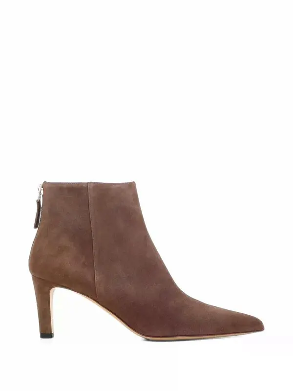 ANTONIO BARBATO MAESTRI VENEZIANI Pointed-toe Suede Ankle Boots