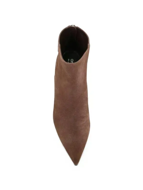 ANTONIO BARBATO MAESTRI VENEZIANI Pointed-toe Suede Ankle Boots