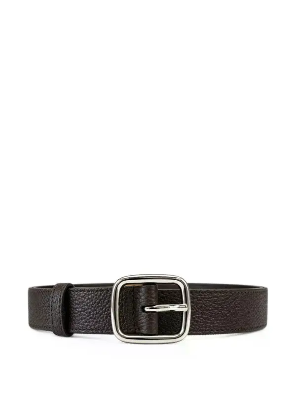 Anderson's Grained Leather Belt - Brown