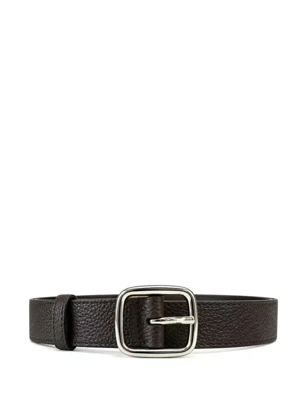 Anderson's Grained Leather Belt - Brown