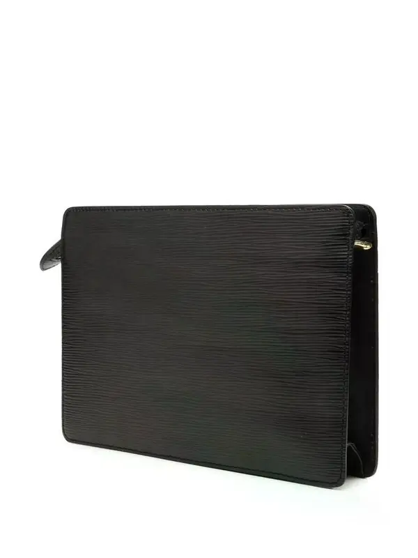 LOUIS VUITTON 2001 Epi Pochette Homme Clutch Bag