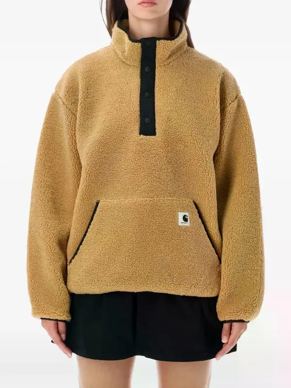 Carhartt Work In Progress Fleece Logo-patch Sweater