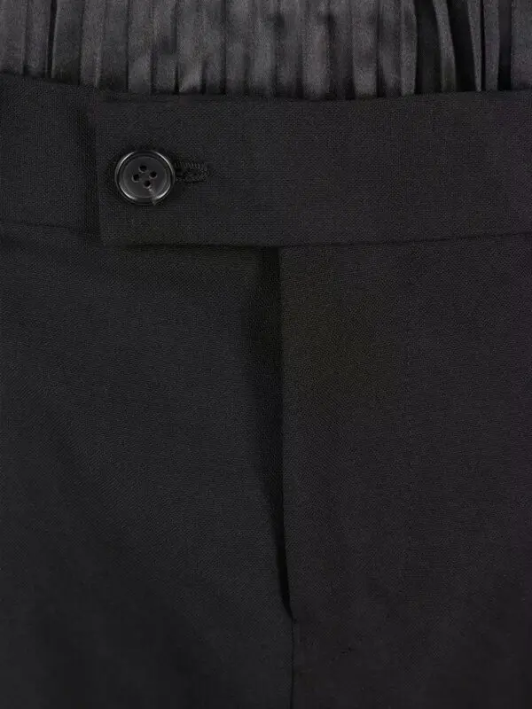 Junya Watanabe Belt-loop Pleated-panel Trousers