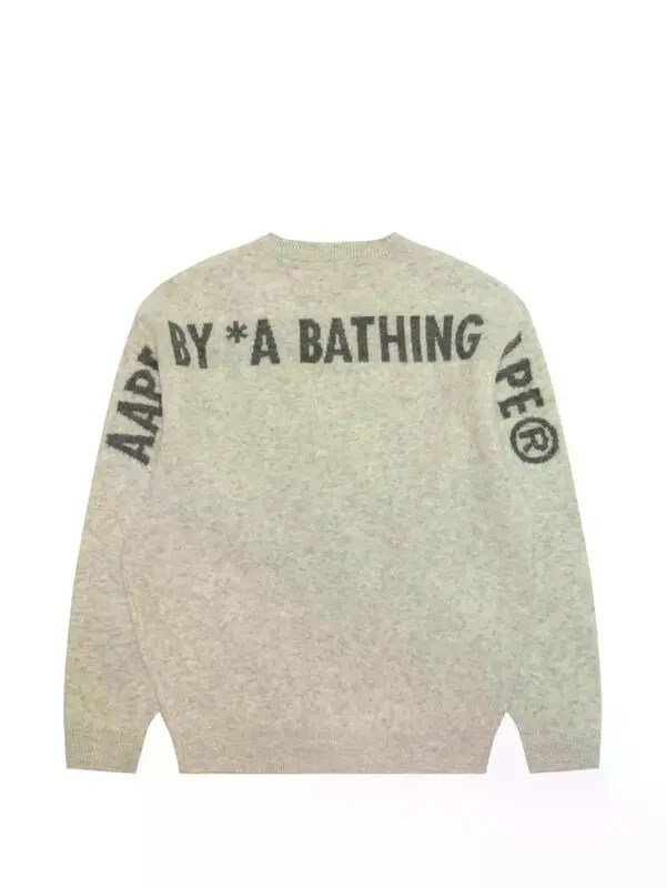 AAPE BY *A BATHING APE Zip-up Knit Sweater