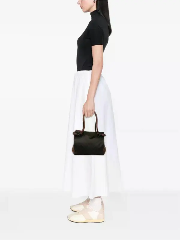 Gucci 2000-2015 Gg Denim Shoulder Bag