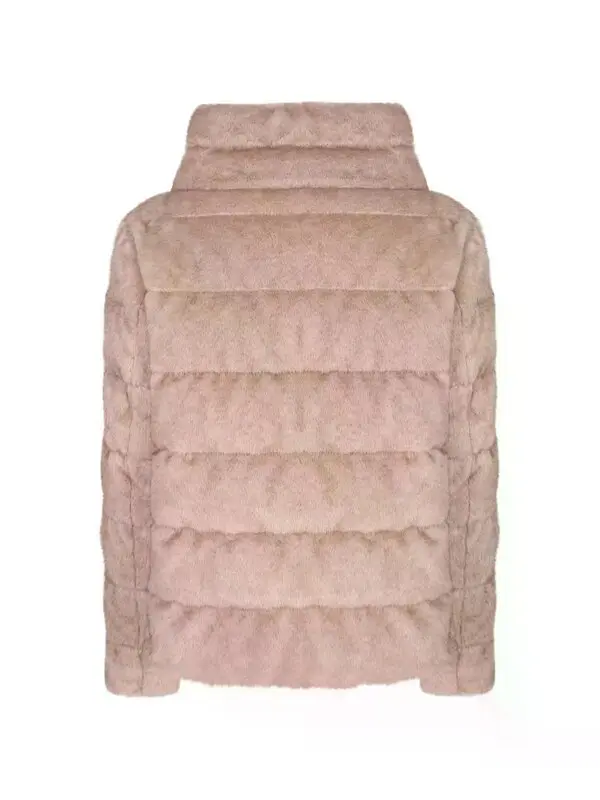 Herno Quilted Faux-fur Jacket