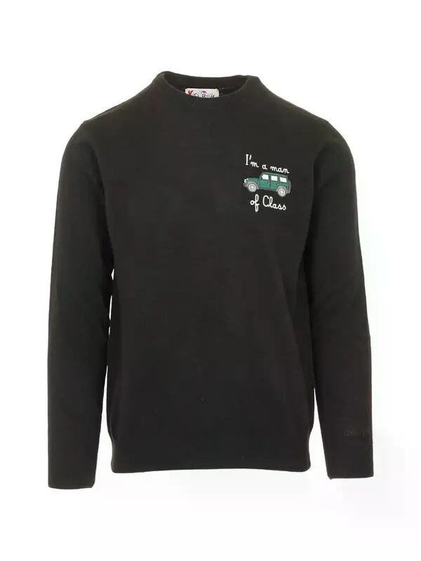 MC2 SAINT BARTH Embroidered Crew-neck Sweater