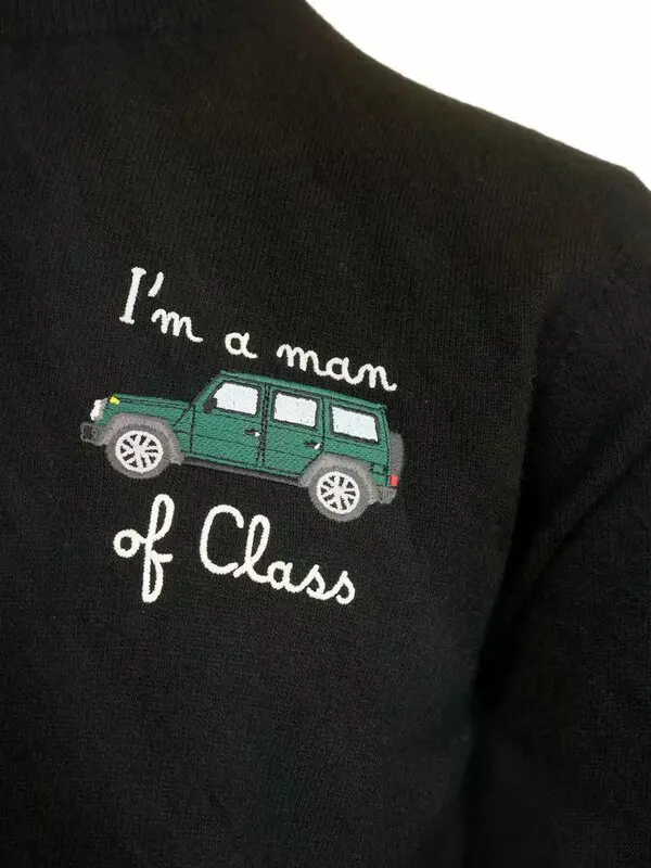 MC2 SAINT BARTH Embroidered Crew-neck Sweater