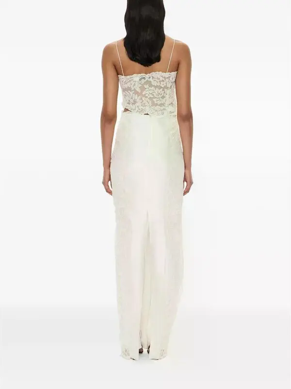 Christopher Esber Reverie Floating Lace Cami Tank Top